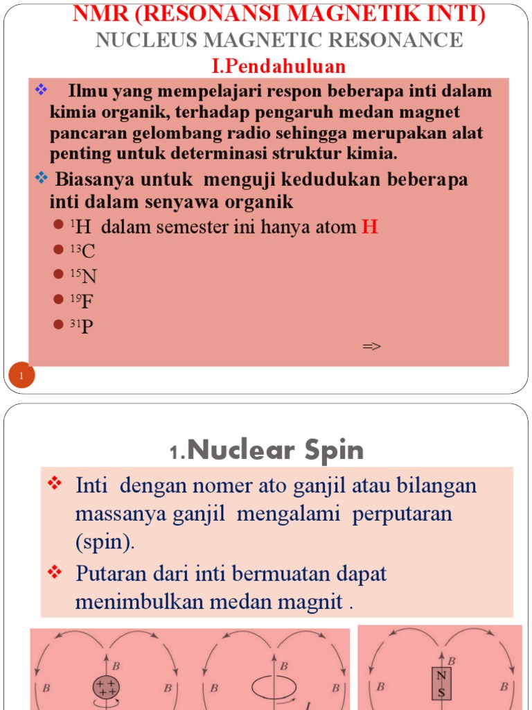 2 Kul Nuclear Magnetic Resonance | PDF