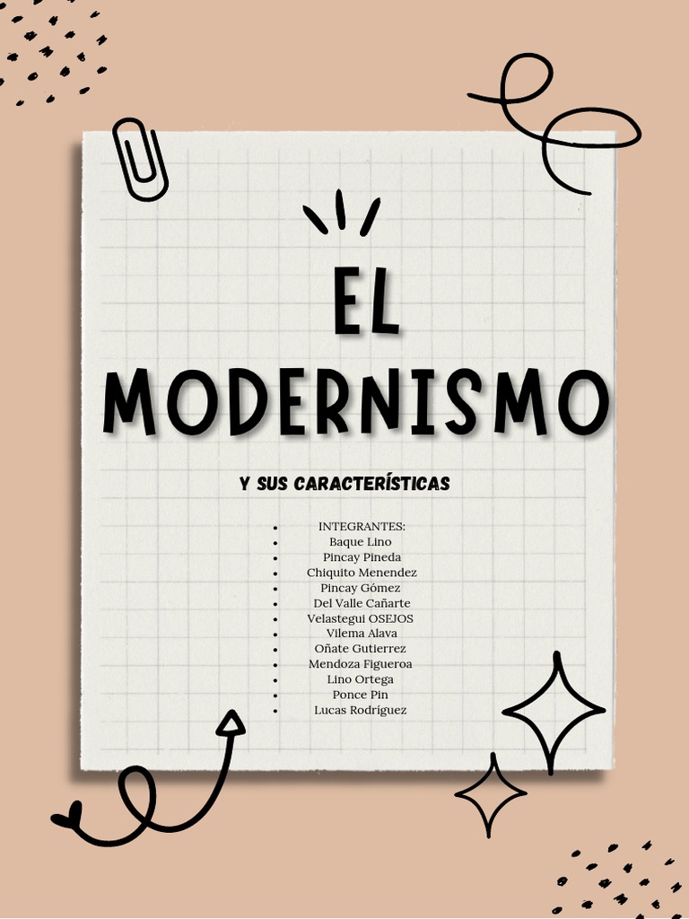 El Modernismo PDF | PDF