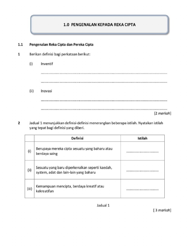 Pengenalan Kepada Reka Cipta | PDF