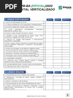 Edital Verticalizado - Pmba (Sargento) 2023 PDF | PDF | Crimes | Crime e Violência