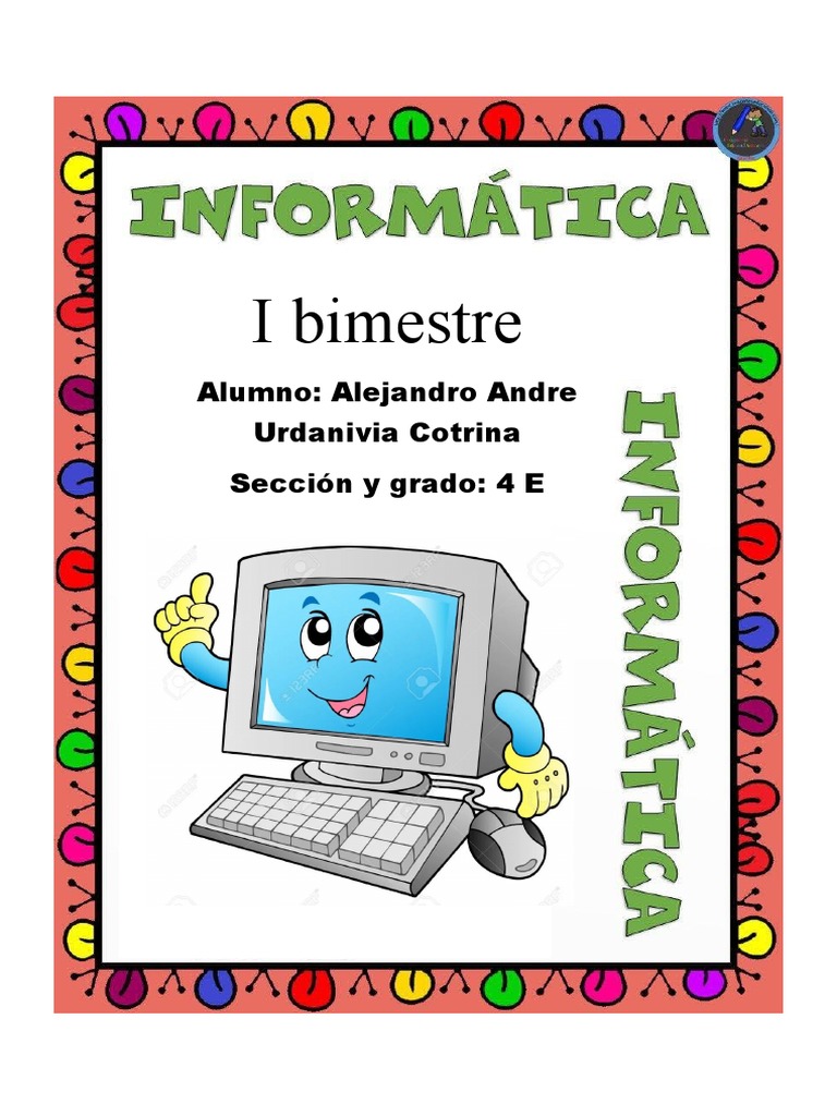 Caratula Informatica | PDF