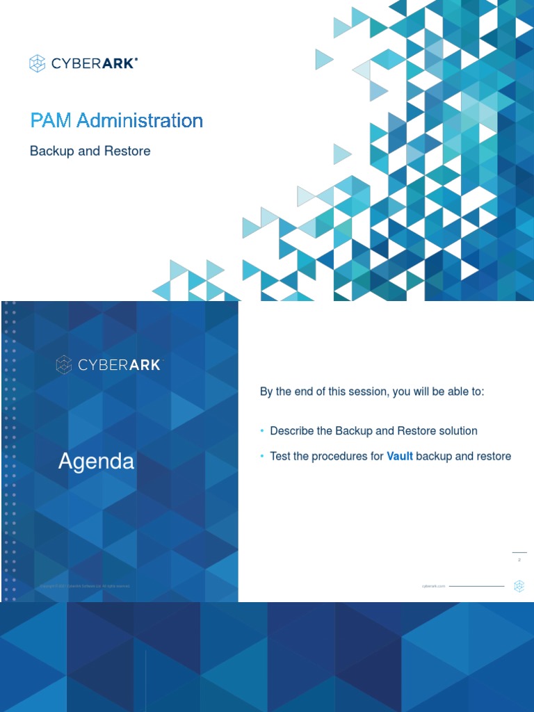 16-PAM-ADMIN Backup and Restore | PDF | Backup | Computer File