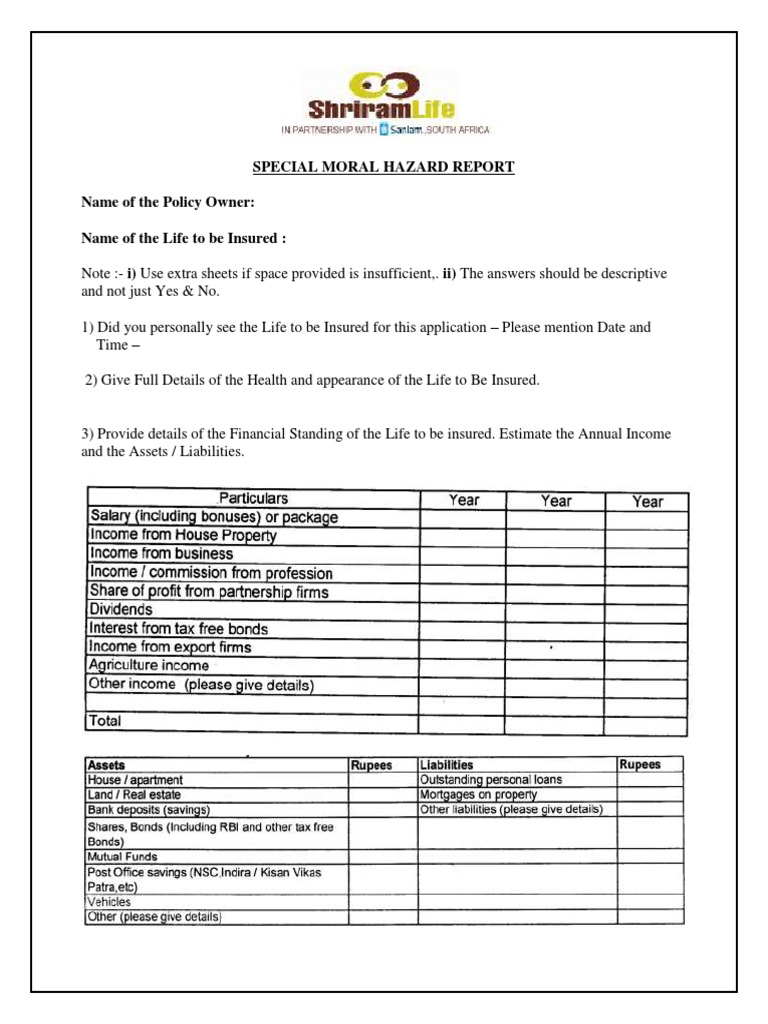 Special Mhr Format Pdf