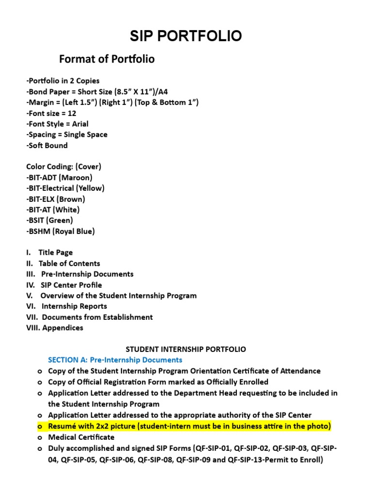 SIP PORTFOLIO - 2nd Sem. - 2022 2023 | PDF SIP PORTFOLIO - 2nd Sem. - 2022 2023 | PDF