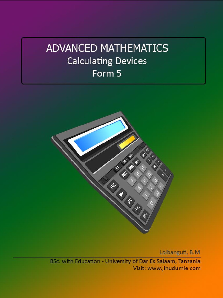 AdvancedMath CalculatingDevices F5 Loibanguti (2022) | PDF | Matrix (Mathematics) | Microsoft Excel
