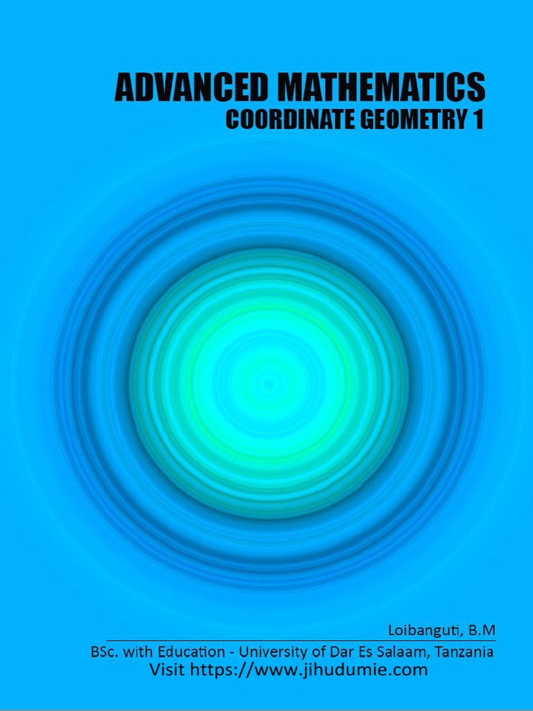 AdvancedMath CoordinateGeometry1 F5 Loibanguti (2022) | PDF | Geometry ...