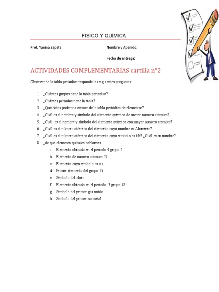 Actividades Complementarias n2 | PDF