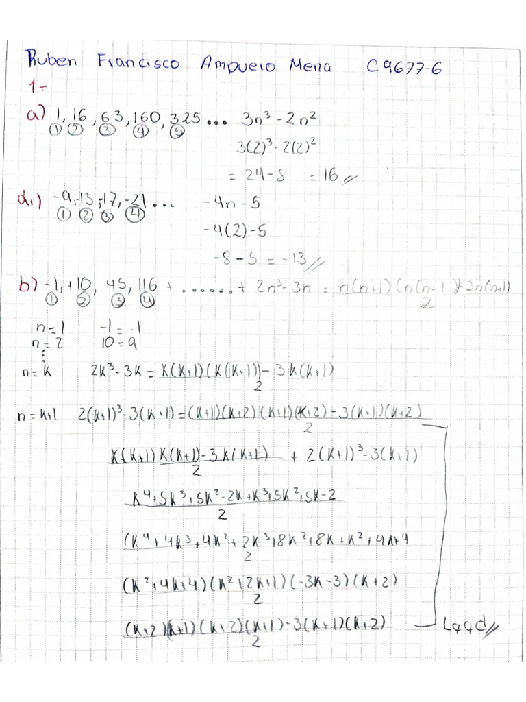 Pre Prueba Álgebra | PDF