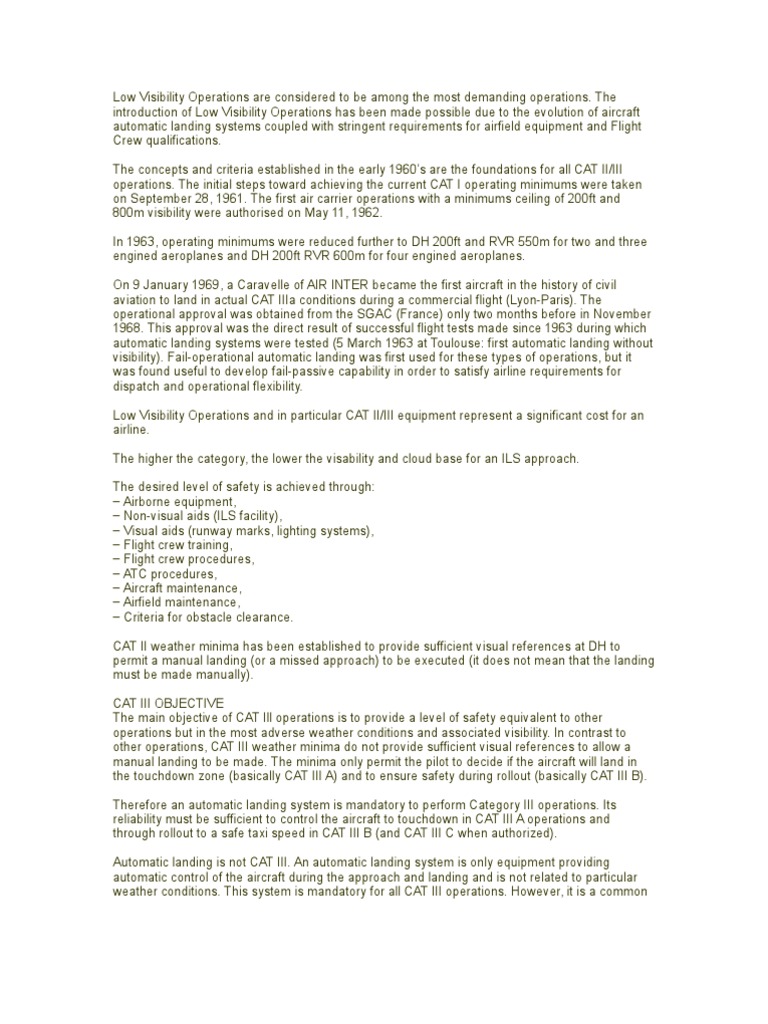 LVP | PDF | Aerospace | Aviation Safety