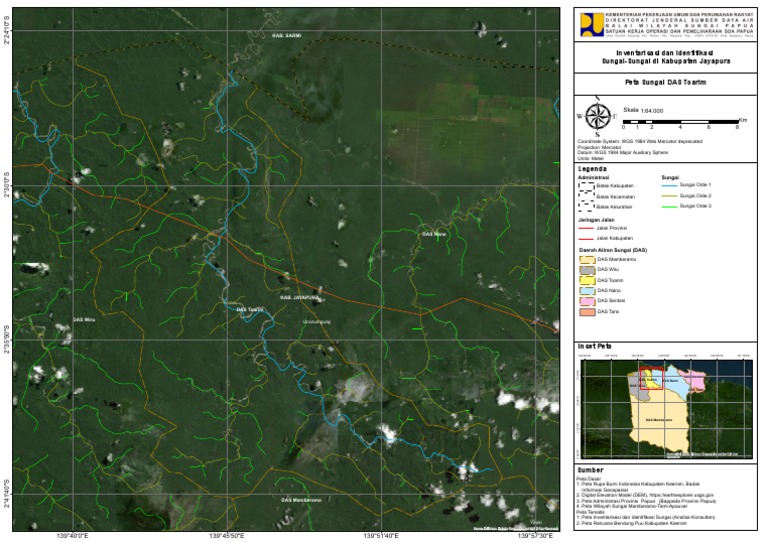 Peta Sungai DAS Toarim | PDF