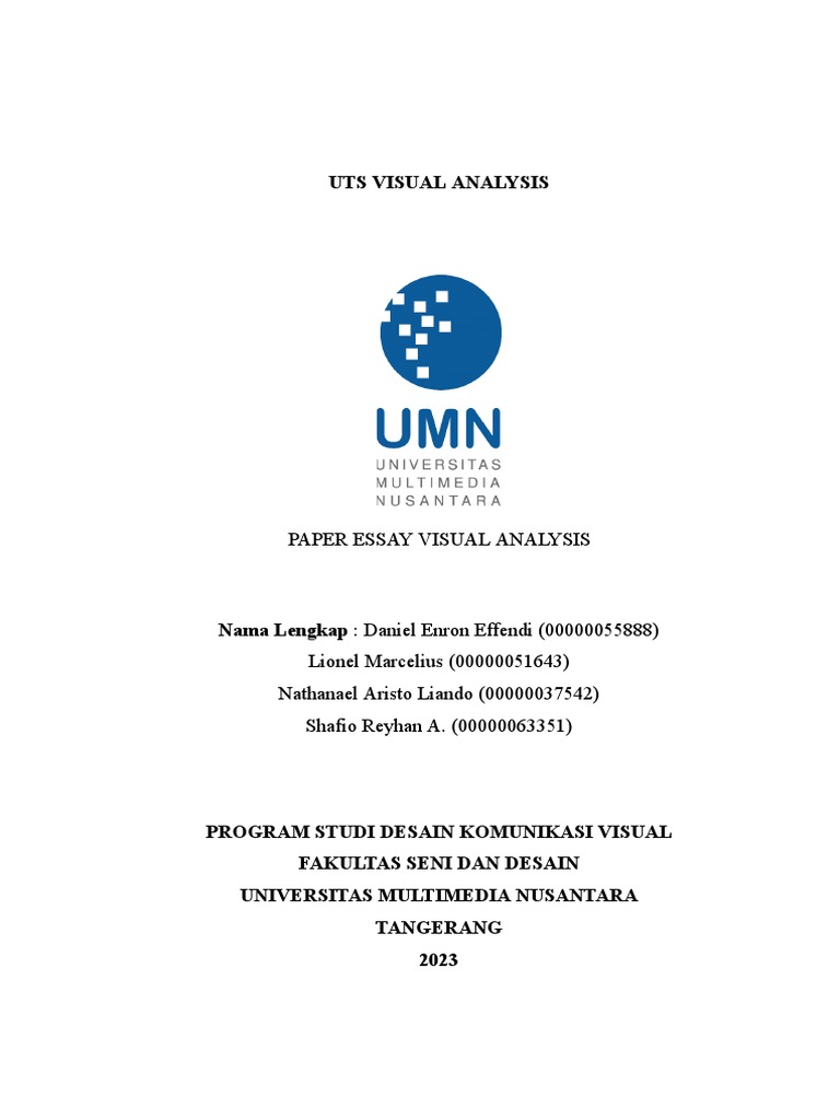 Visual Analysis To UAS. | PDF