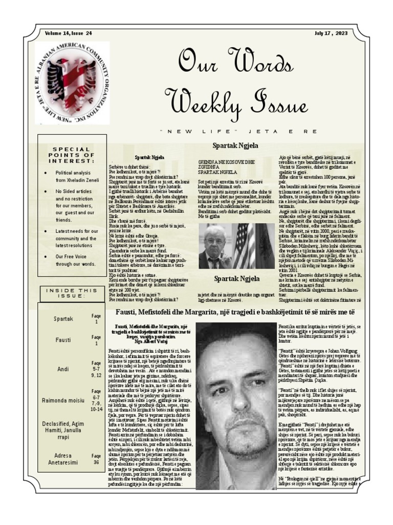 Newsletter Volume 14 Issue 24 | PDF Newsletter Volume 14 Issue 24 | PDF