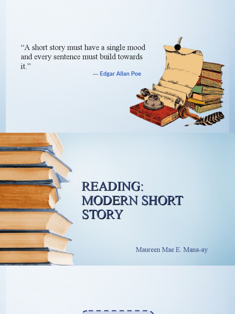 Elements of Modern Short Stories | PDF | Narration