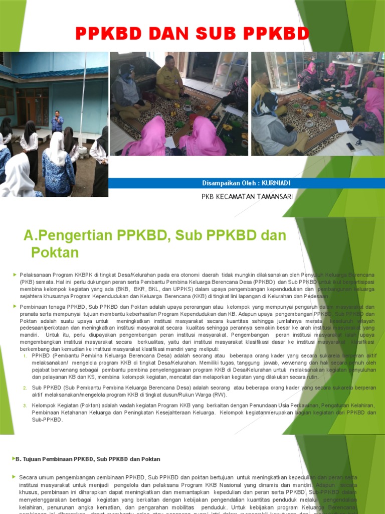 PPKBD Dan Subppkbd | PDF