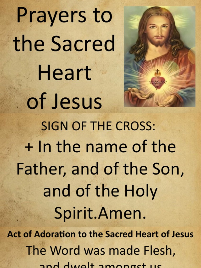 Sacred Heart | PDF | Religious Belief And Doctrine | Theology