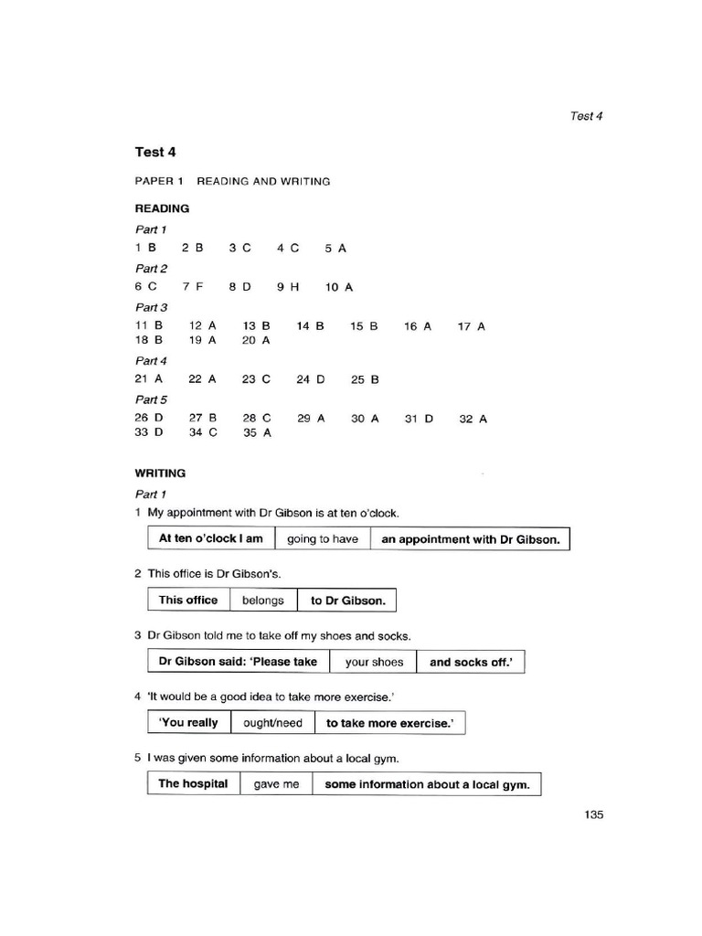 Key Test 4 Pdf