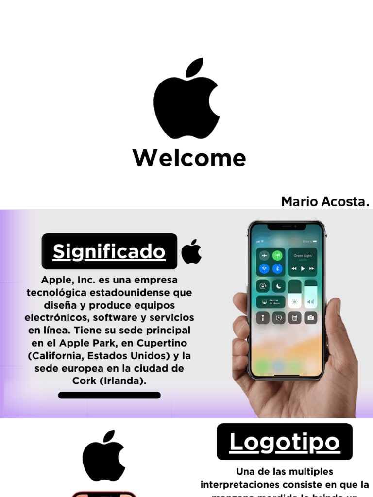 Welcome 082751 | PDF | Apple Inc. | Business