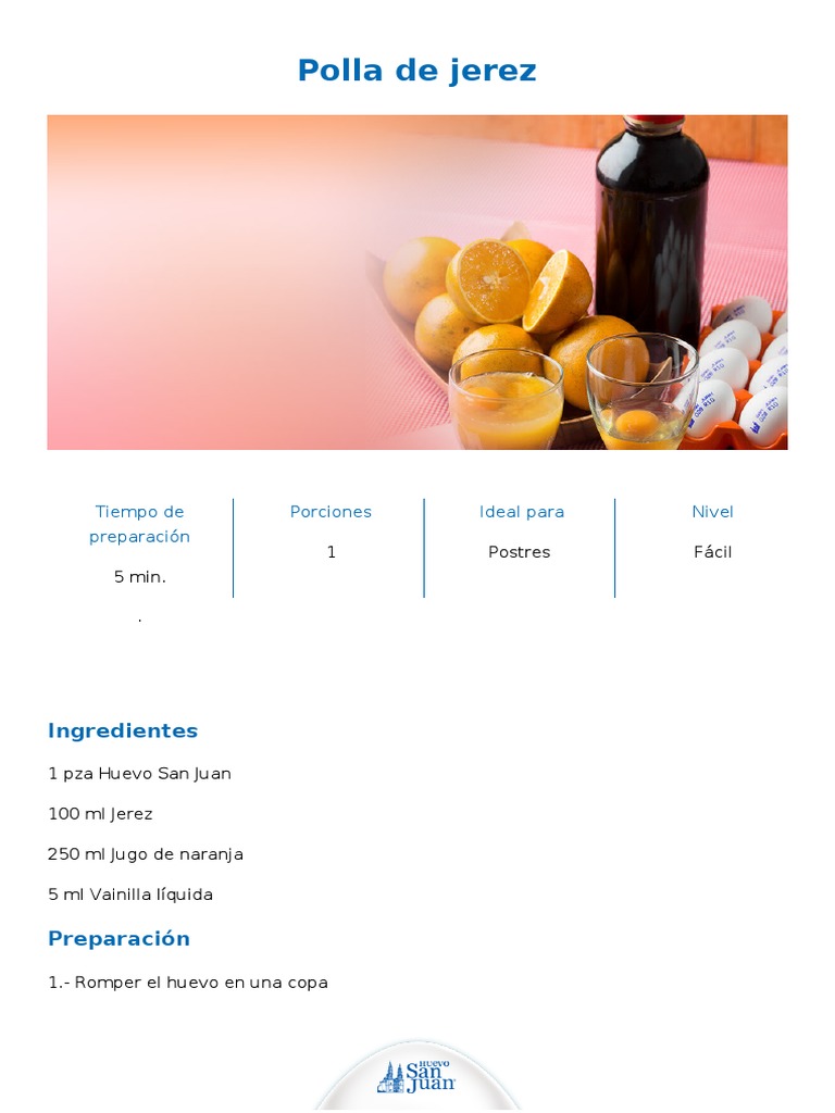 Polla de Jerez | PDF