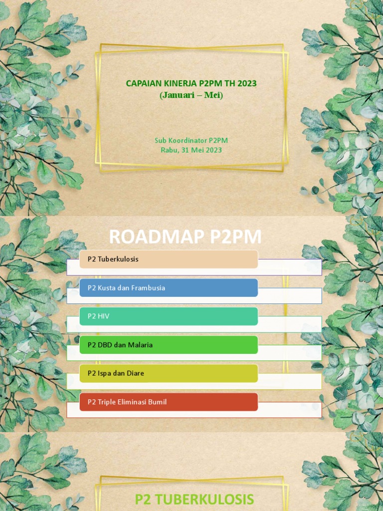 Evaluasi Kinerja p2pm Jan - Mei 2023 | PDF