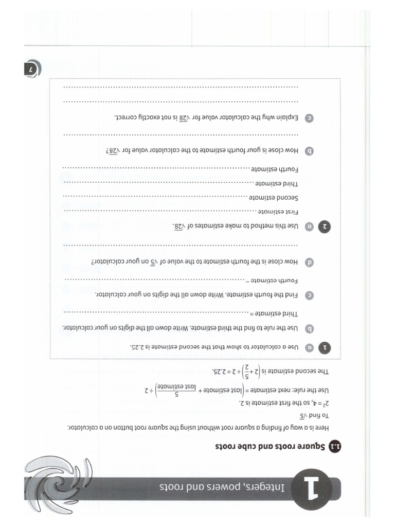 Y9_Unit 1_Challenge Book | PDF