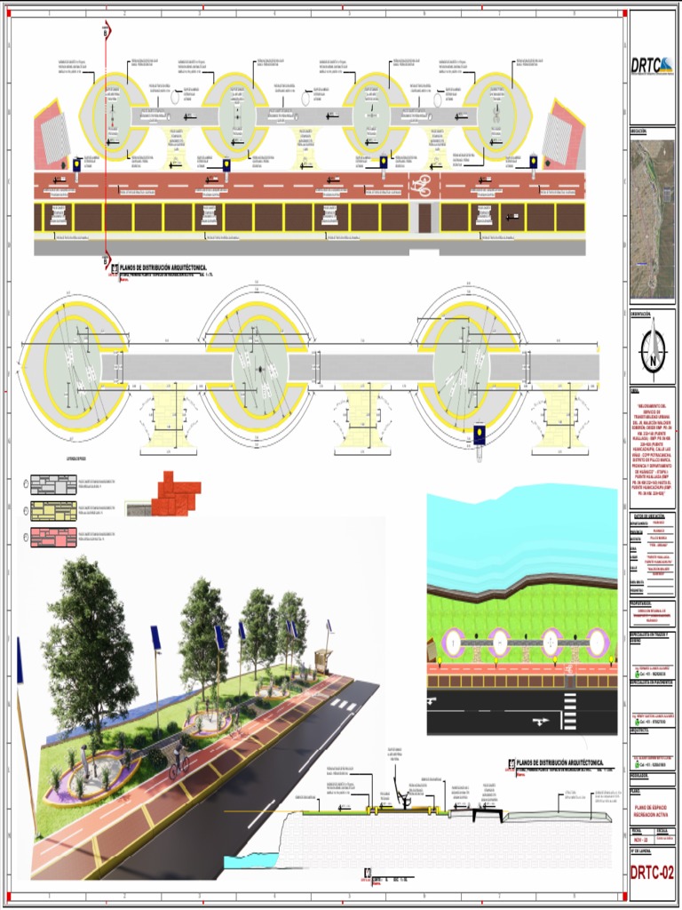 Plano Pavimento Ciclovia Vereda 04 | PDF