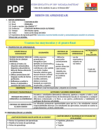 SESIÓN DE El Punto y La Mayuscula | PDF | Aprendizaje | Comunicación
