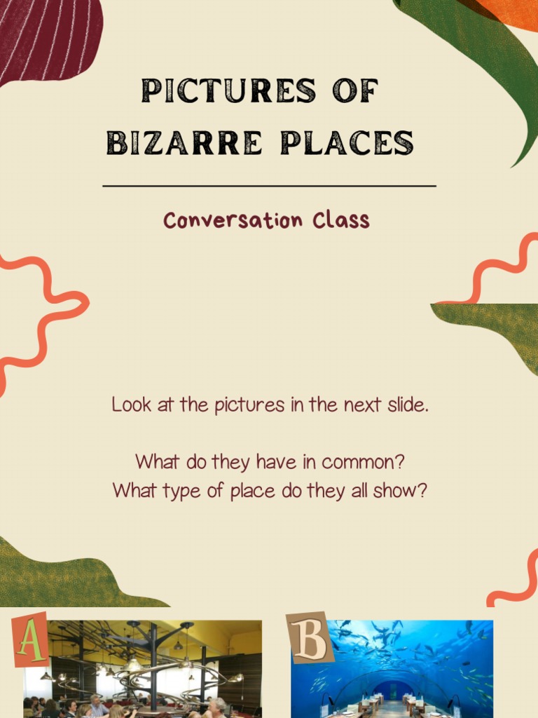 Weird Restaurants - Presentation | PDF