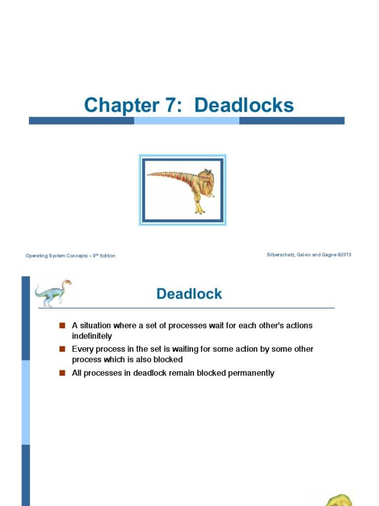 OS 11 Deadlocks | PDF | Operating System | Process (Computing) OS 11 Deadlocks | PDF | Operating System | Process (Computing)