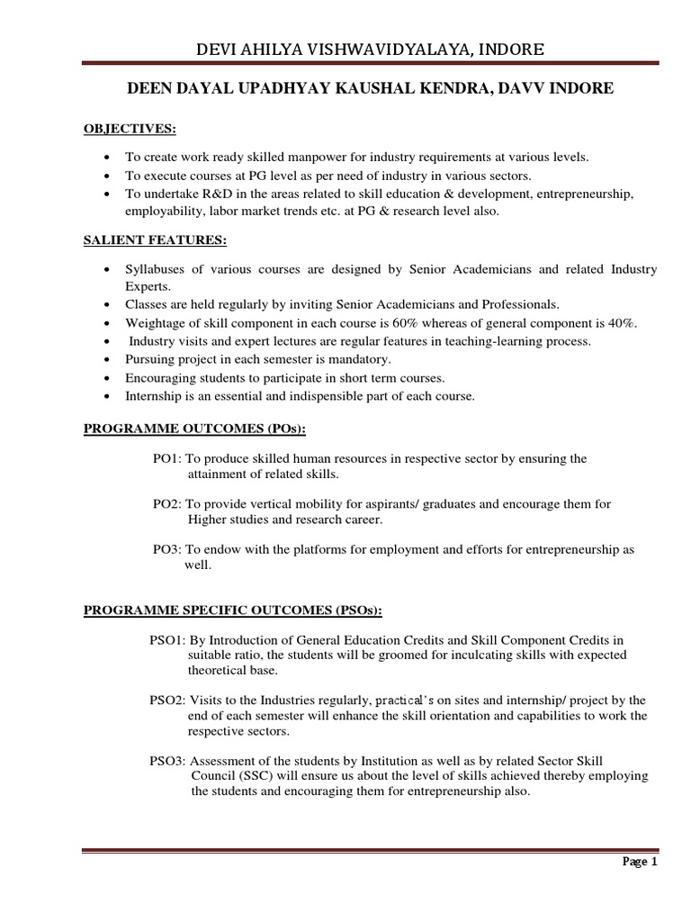 B.Voc. Nutrition & Dietetics Syllabus | PDF | Dietitian | Health Care