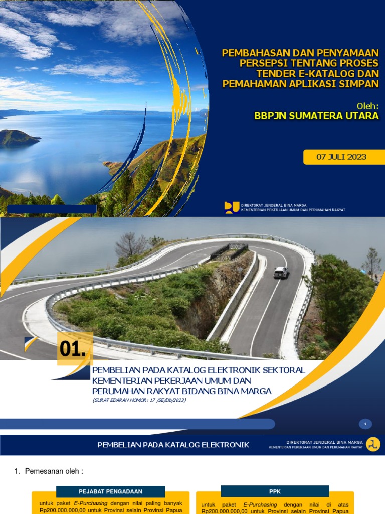 Bahan Rapat E-Catalog 10-07-23 | PDF