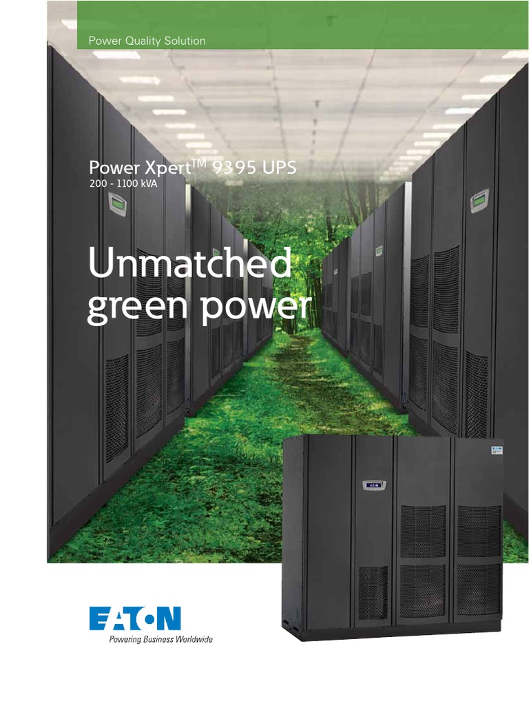 9395 Datasheet | PDF | Power Inverter | Data Center