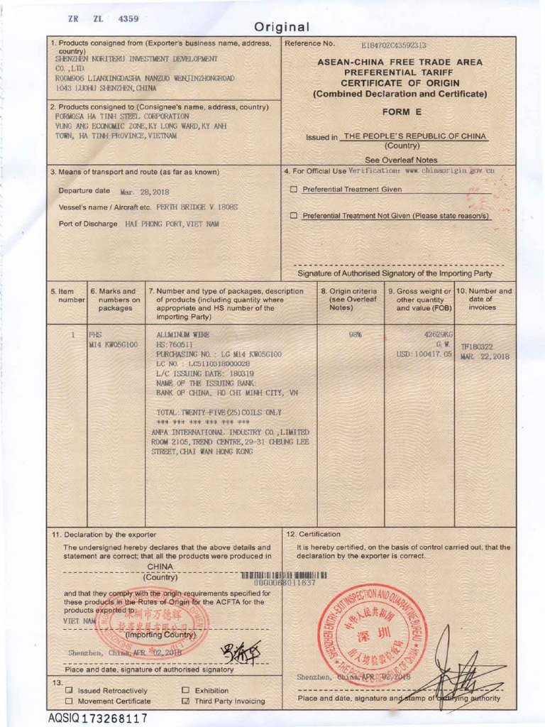 Bo-chung-tu-xuat-nhap-khau | PDF