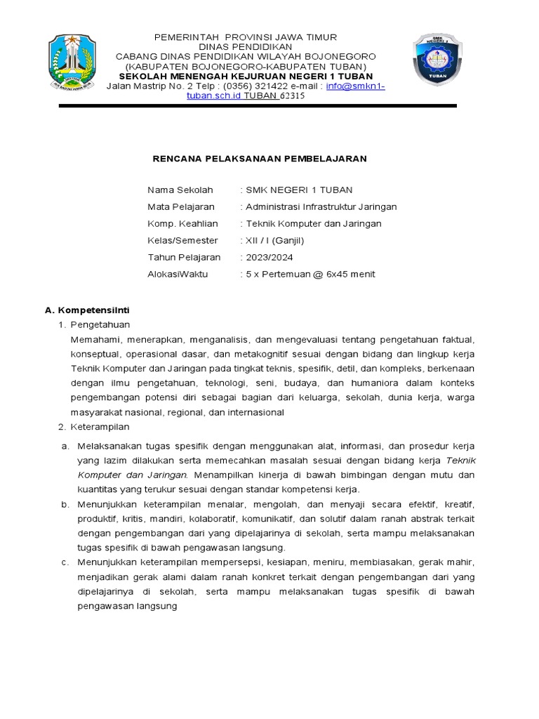 RPP Aij KD 3.12 Proxy | PDF