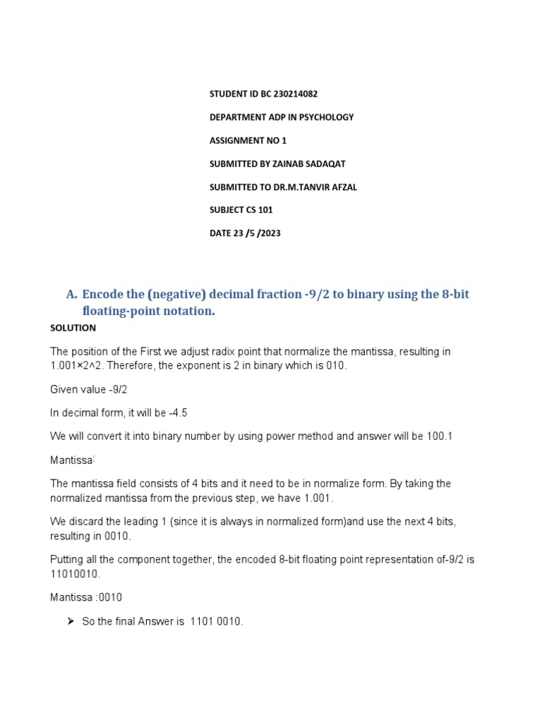 Assignment Cs 01 Pdf