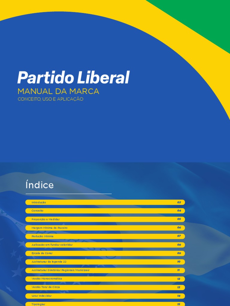 Manual Da Marca PL 2023 | PDF | Bandeira | Símbolos