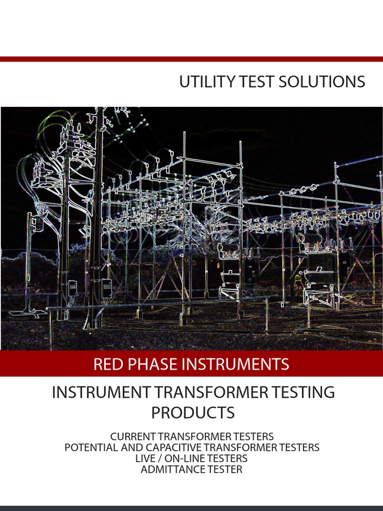 RedPhase InstrumentTransformerTesting Catalogue 2017SG | PDF ...