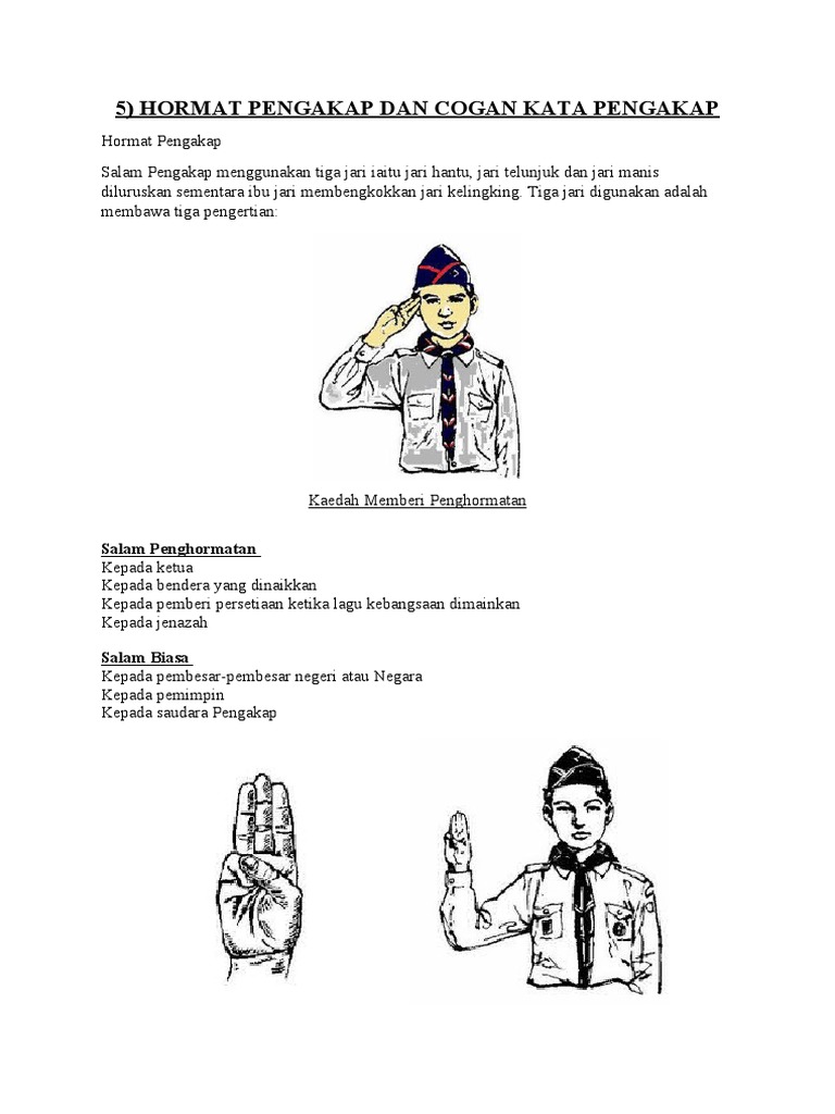 5_HORMAT DAN COGAN KATA PENGAKAP | PDF