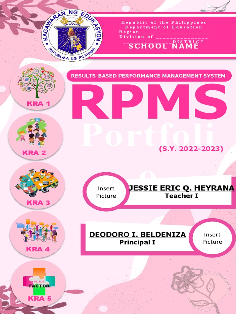 RPMS Portfolio Template 2025 Editable | PDF | Lesson Plan | Educational ...