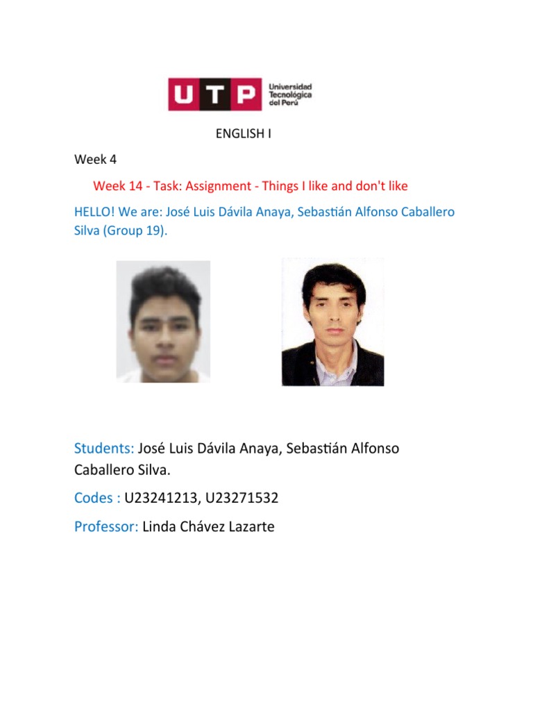 Jose Luis Davila_Sebastian Caballero_week14 | PDF