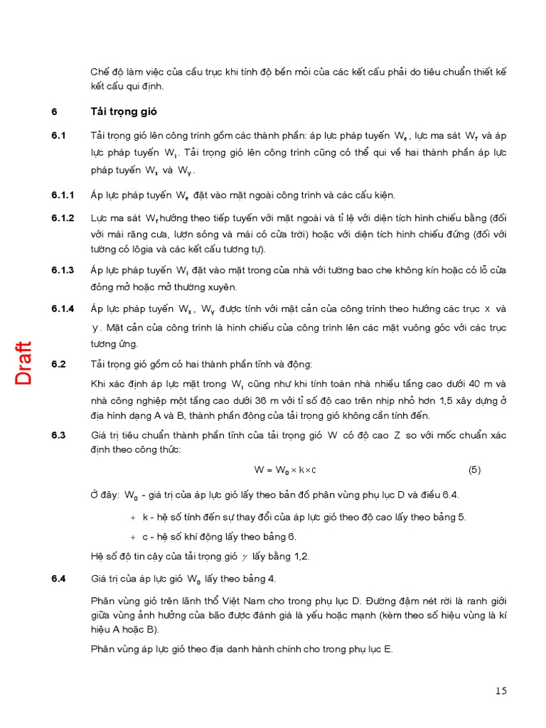 TCVN 2737 - 2006 Gio | PDF