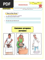 FICHA DE LOS PREGONES 2do Grado | PDF