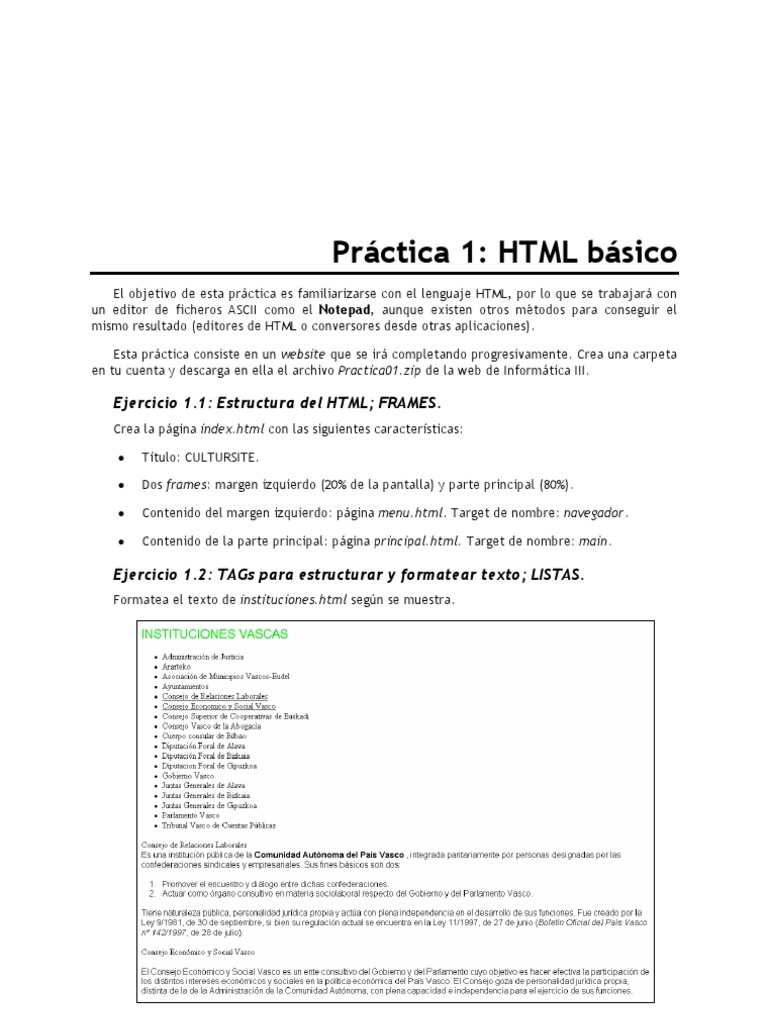 Practicas HTML | PDF | Java (lenguaje de programación) | Servlet Java