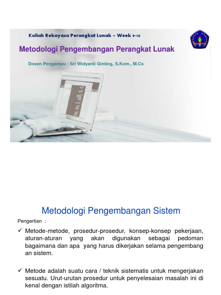 Metodologi Pengembangan Perangkat Lunak | PDF | Komputer