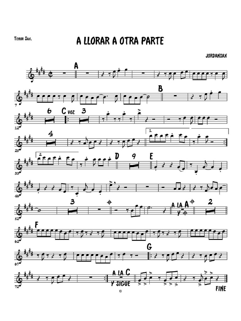 A Llorar A Otra Parte | PDF