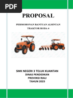 Proposal Pengajuan Alat Pertanian | PDF