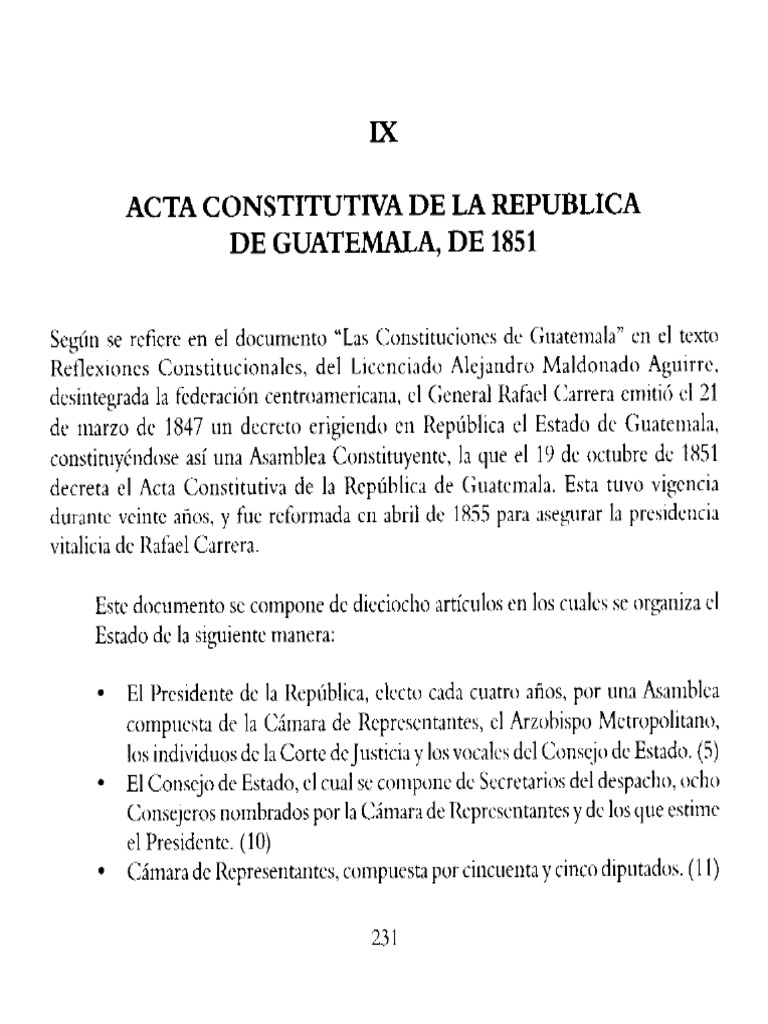 Acta Constitutiva | PDF