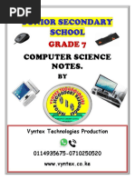 Grade 9 Computer Studies Notes | PDF | Computer Virus | Computer Keyboard