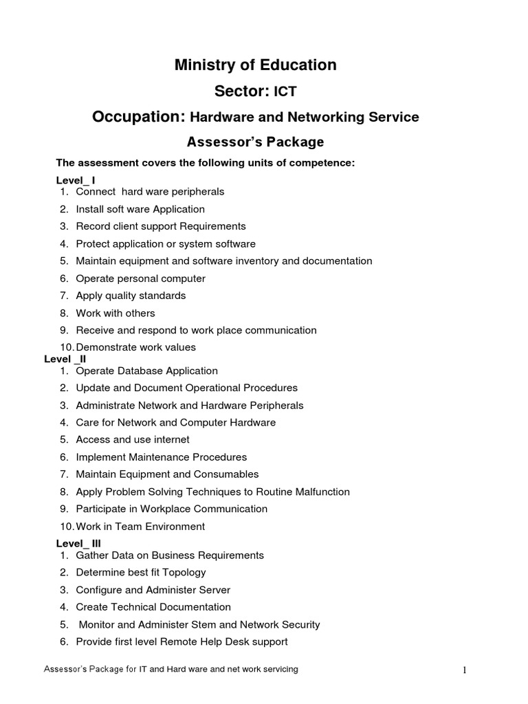 Level-1-4 Coc | PDF | Computer Network | Databases