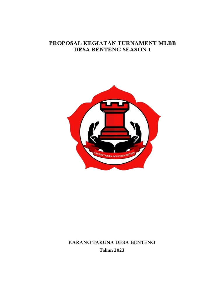 Proposal ML Benteng 1 | PDF