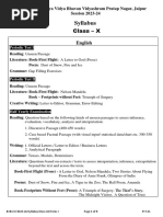 Class X - Split Syllabus 2025-26 | PDF | Chemistry | Databases